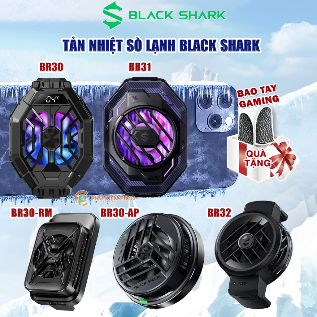 Quạt tản nhiệt điện thoại Black Shark Funcooler 3 Pro / Funcooler 2 Pro ...