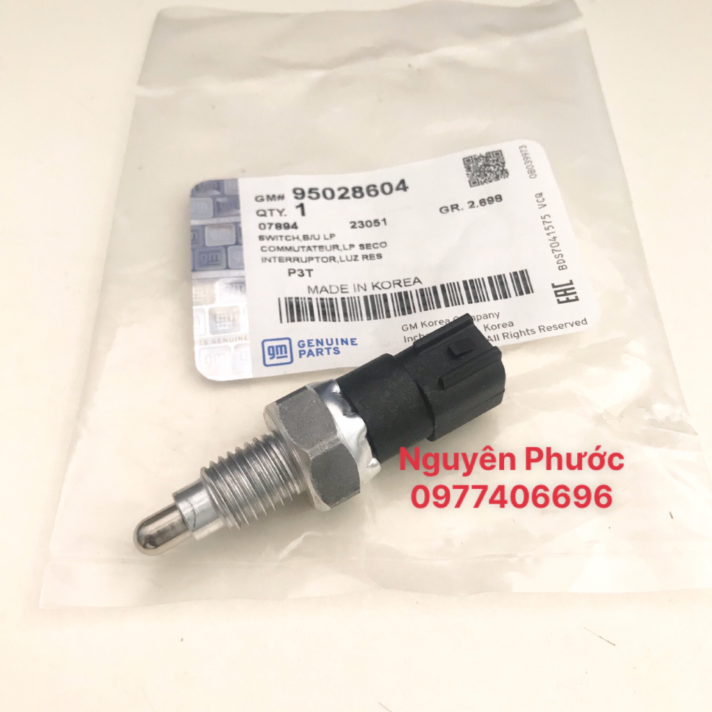 Công tắc/ cảm biến báo đèn lùi DEAWOO/CHEVROLET CAPTIVAL, CRUZE ...