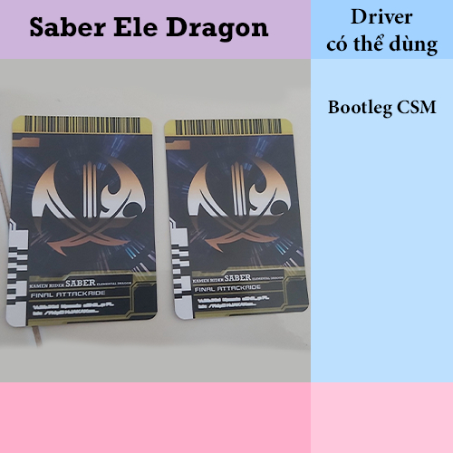 [Có Sẳn]Đồ chơi Rider card In csm dx bootleg đọc được ( card bán lẽ) của series phim Siêu nhân ...
