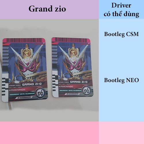 [Có Sẳn]Đồ chơi Rider card In csm dx bootleg đọc được ( card bán lẽ) của series phim Siêu nhân ...