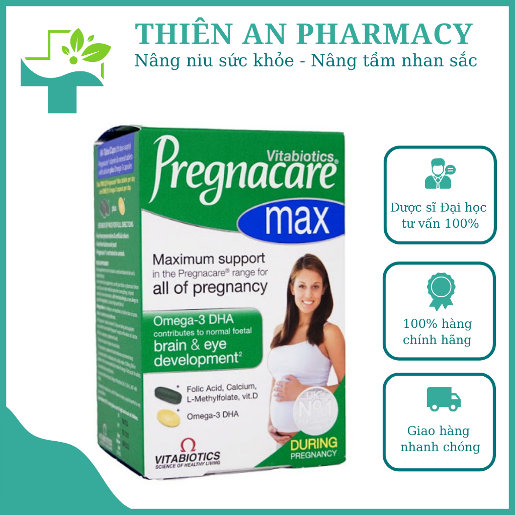 Combo cho mẹ bầu (Canxi Bioisland 150v người trưởng thành , Vitamin bầu ...