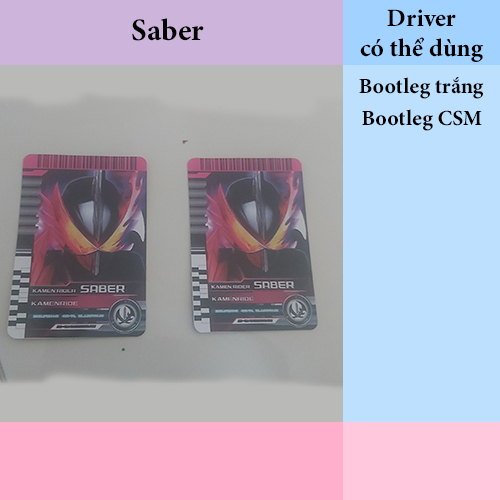 [Có Sẳn]Đồ chơi Rider card In csm dx bootleg đọc được ( card bán lẽ) của series phim Siêu nhân ...