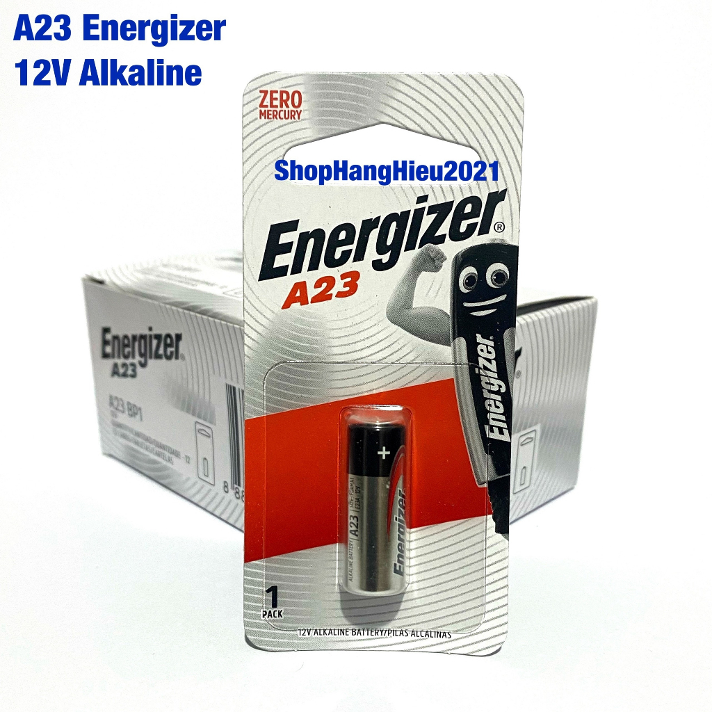 Pin A23 Energizer 12V Alkaline (Pin Béo) Dùng Cho Điều Khiển Cửa Cuốn ...