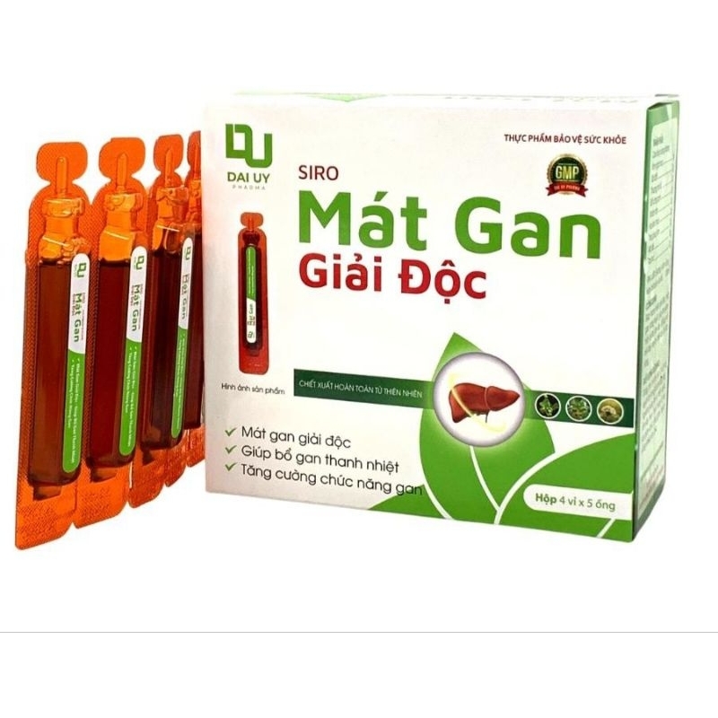 Siro MÁT GAN GIẢI ĐỘC hỗ trợ tăng cường chức năng gan,bổ gan thanh ...