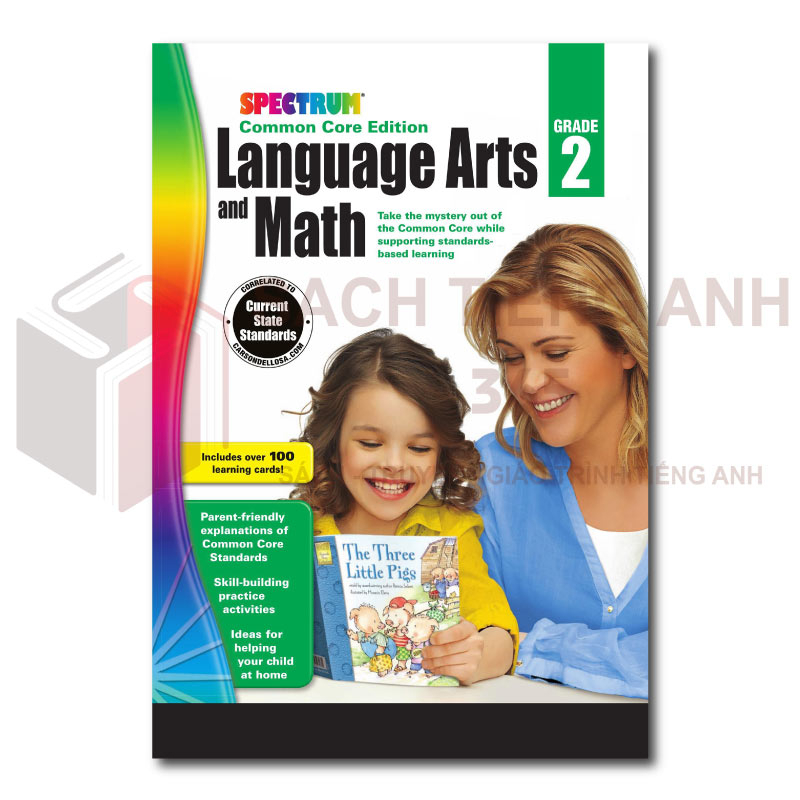 [ 14q Grade 2 ] Spectrum: Math, Reading, Writing, Phonics, Language Art ...