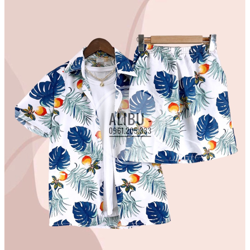 Áo Sơ Mi Hoạ Tiết Đi Biển, Áo Nhóm , Team Building,Giá Đình( Đủ Size) | Shopee Việt Nam