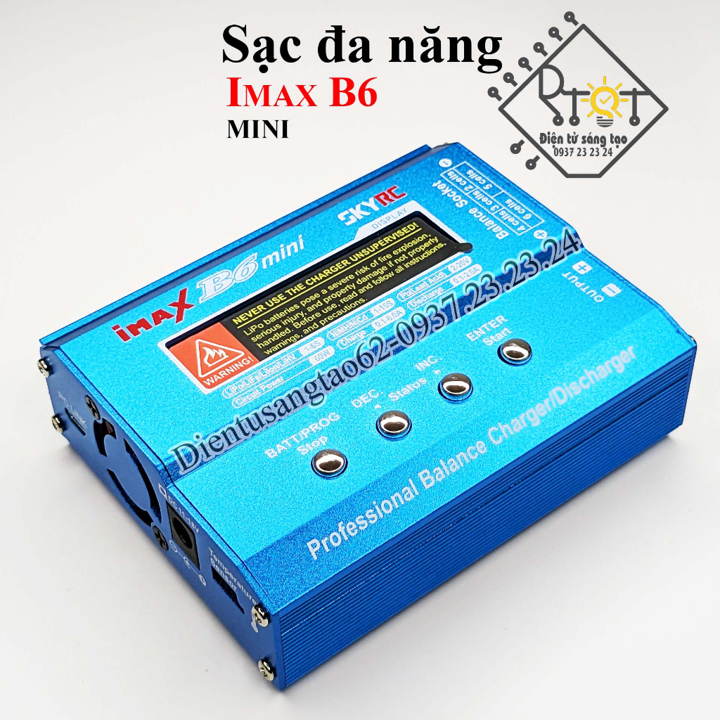 [ DTST62 ] Sạc iMax B6 Mini CHÍNH HÃNG SKY RC | Shopee Việt Nam
