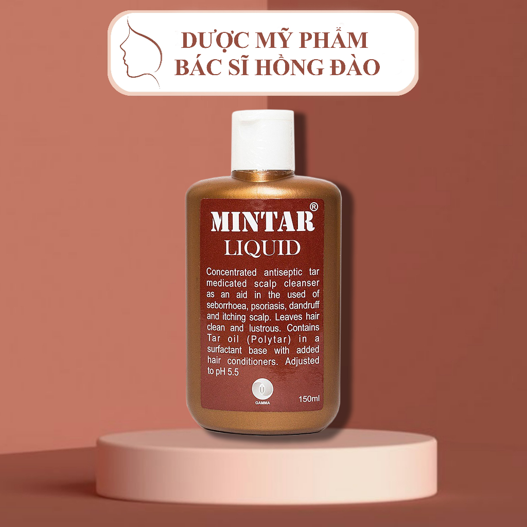 [CHÍNH HÃNG] Dầu gội đầu Mintar Liquid 150ml hết ngứa, sạch gàu, vảy ...