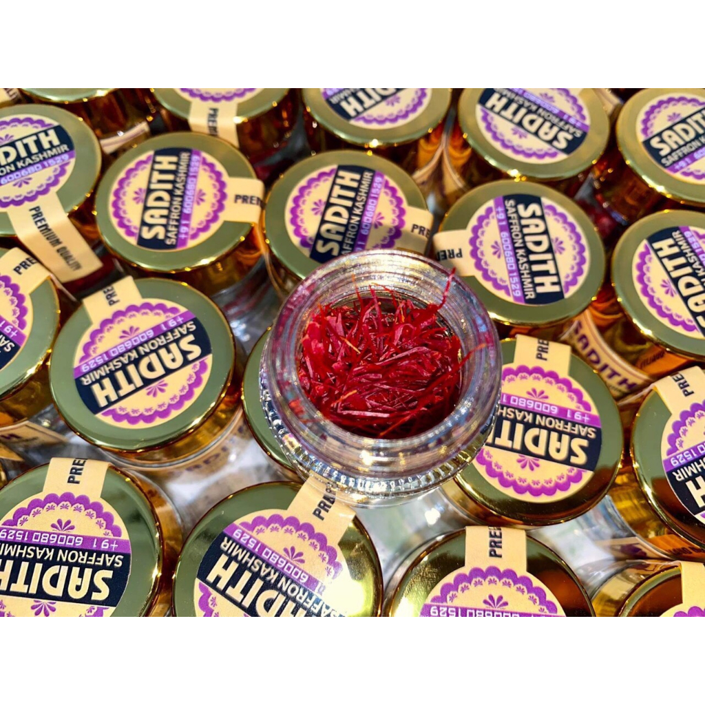 Nhụy hoa nghệ tây Kashmir nguyên chất- Sadith Pure Saffron Kashmir ...