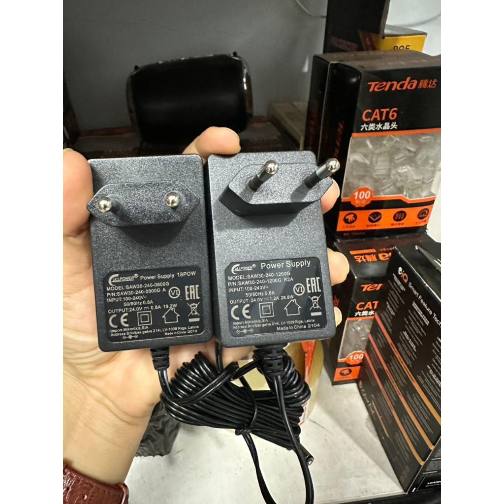 Nguồn 24V Mikrotik, adapter Mikrotik 750GR3, Mikrotik 3011 (nguồn ZIN ...