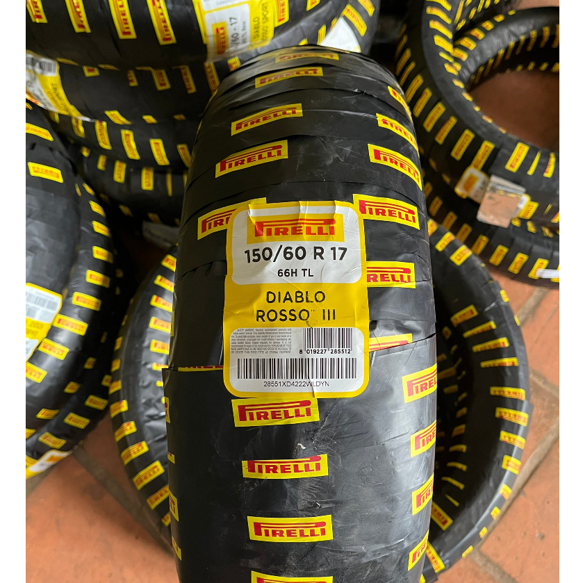(Rosso III 150/60-R17) Vỏ xe Pirelli Diablo Rosso 3 size 150/60-R17 M/C TL 66H | Shopee Việt Nam