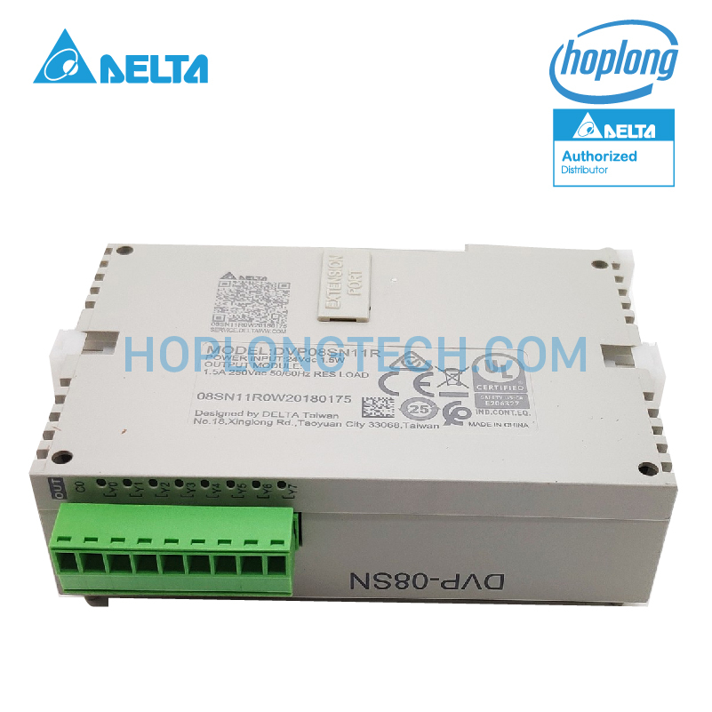 DI/DO Module DVP08SN11T Delta - 24 VDC - (I/O) 8 - Transistor (NPN ...