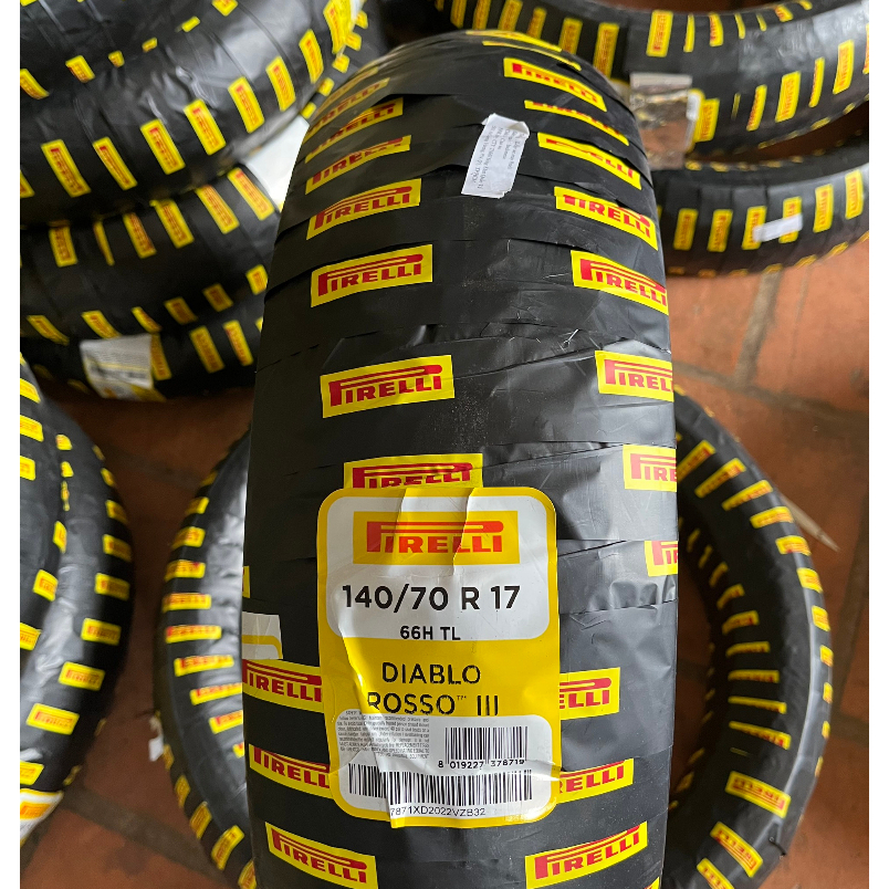 (Rosso III 140/70-R17) Vỏ xe Pirelli Diablo Rosso 3 size 140/70-R17 M/C TL 66H | Shopee Việt Nam