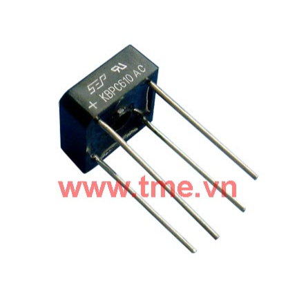 KBPC610 - 6A 1000V Single Phase Rectifier Bridge Diode | Shopee Việt Nam