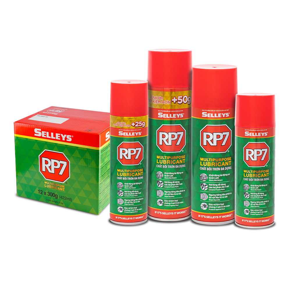 Chai Xịt Chống Rỉ Sét Và Bôi Trơn RP7- Hàng chính hãng SELLEYS - Trọng ...