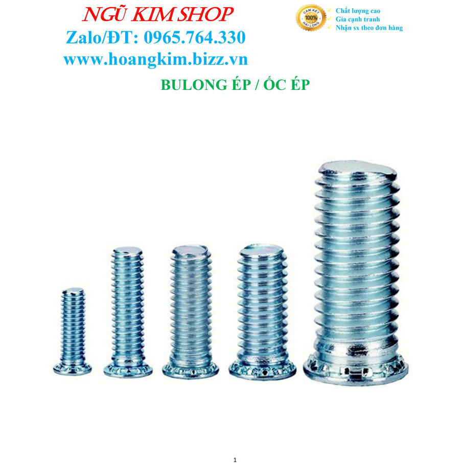 BULONG ÉP _ ỐC ÉP _ PEM M3, M4, M5, M6, M8 | Shopee Việt Nam