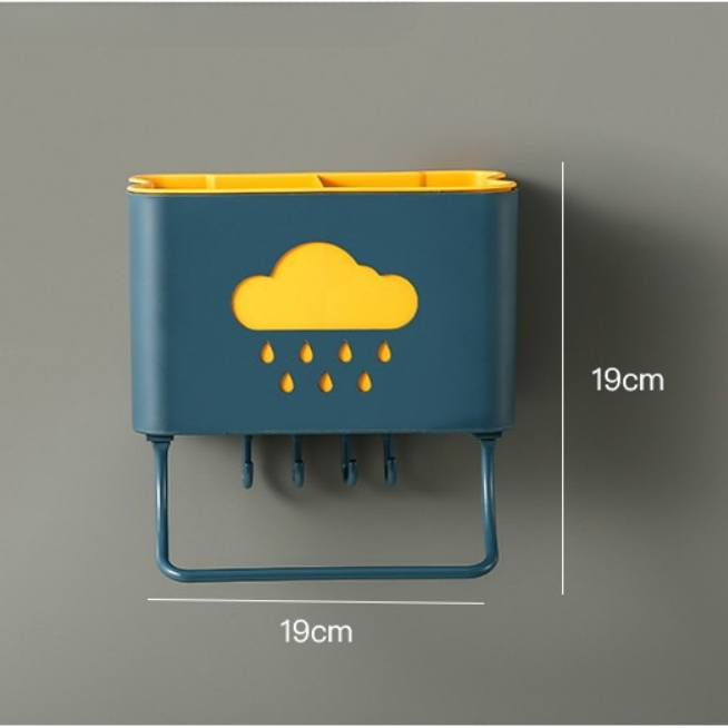 Ống đựng đũa giá cắm dao kệ gài thìa muỗm úp nắp vung nồi hộp nhựa có khay để thớt hứng nước ...