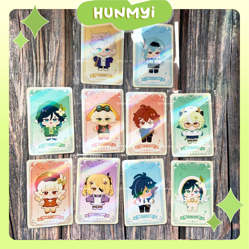 Gacha Card Genshin Doll - Artist: Hunmyi | Shopee Việt Nam