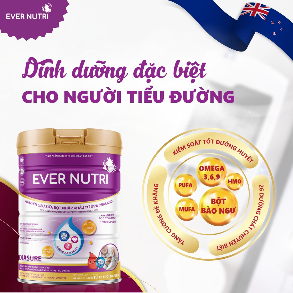 Sữa Ever Nutri cho người tiểu đường từ 18 tuổi | Shopee Việt Nam