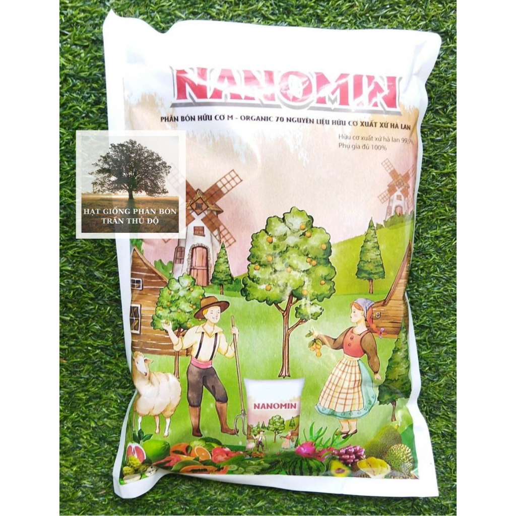 PHÂN HỮU CƠ HÀ LAN NANOMIN DẠNG VIÊN NÉN 1KG | Shopee Việt Nam