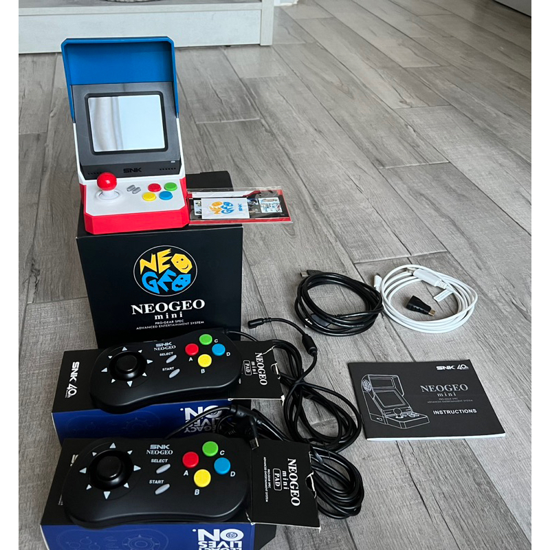 Neo Geo Mini, NeoGeo Mini HDMI fullbox (tặng 02 tay cầm fullbox ...
