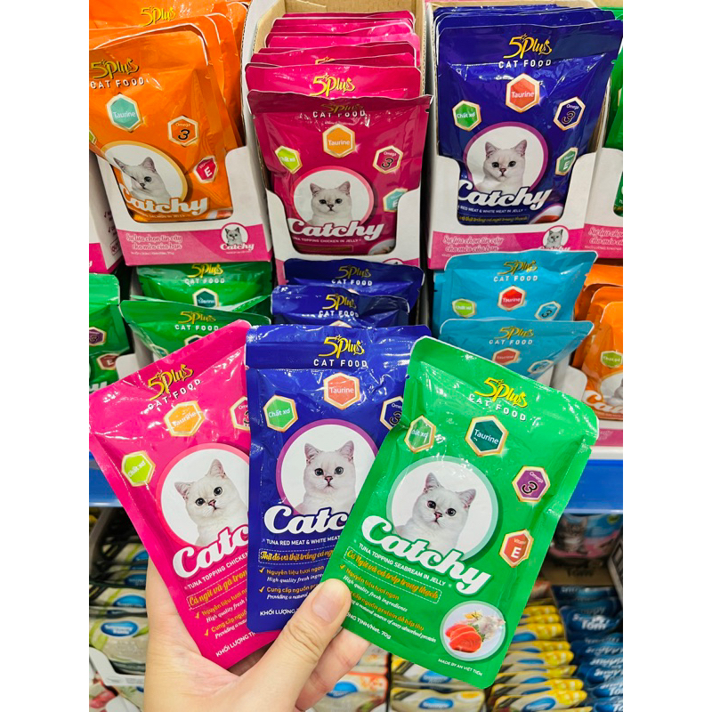 PATE CATCHY CÁ NGỪ CHO MÈO 70G | Shopee Việt Nam