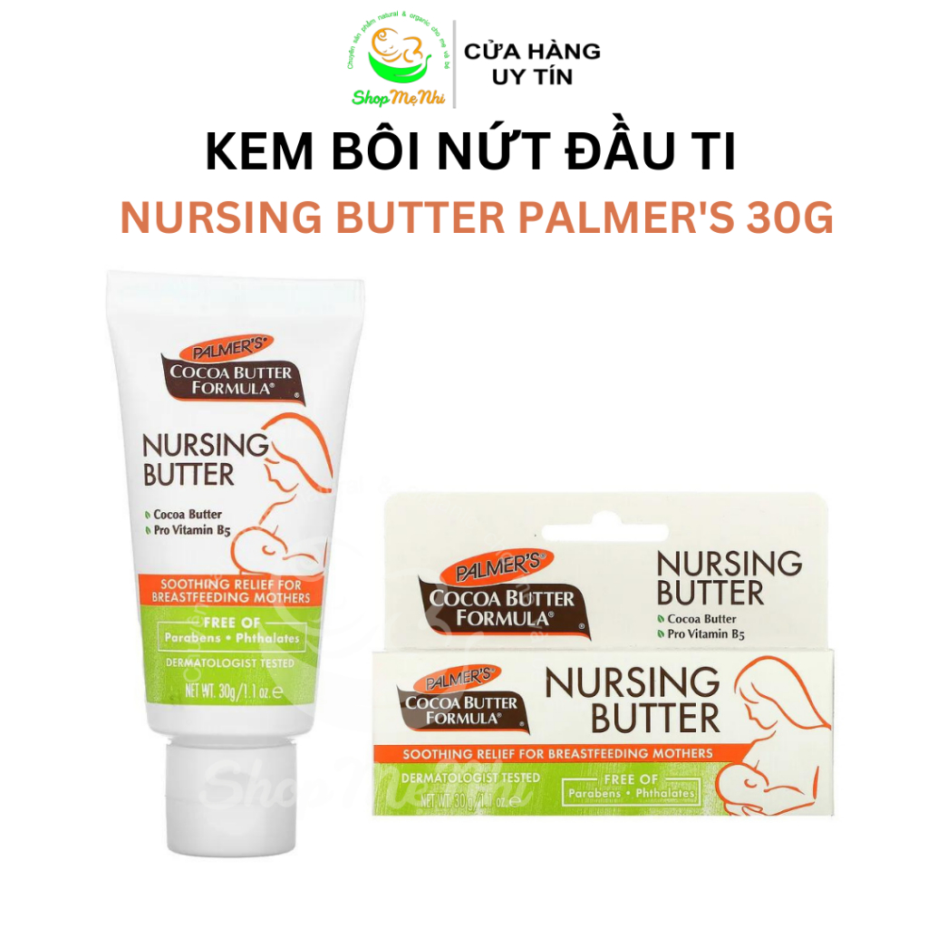 Kem ngăn ngừa nứt nẻ và giảm đau đầu ti Palmer's Nursing Butter 30g. | Shopee Việt Nam