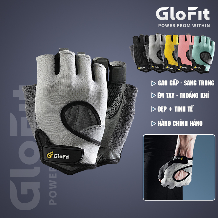 GLOFIT Bao Tay Gym GFST001 Ver1.0 - Xám (ULTRALIGHT GLOVES) Workout ...
