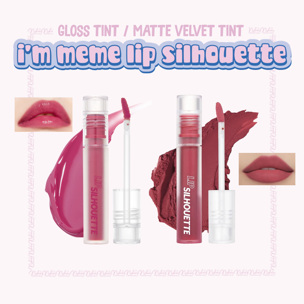 Son I'm Meme Lip Silhouette Gloss Tint I'm Meme Lip Silhouette Matte ...