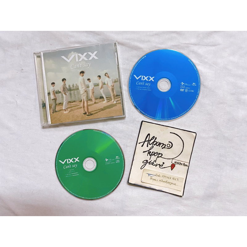vixx Mini Album Nhật Cant Stay gồm cd và Mini booklet. | Shopee Việt Nam