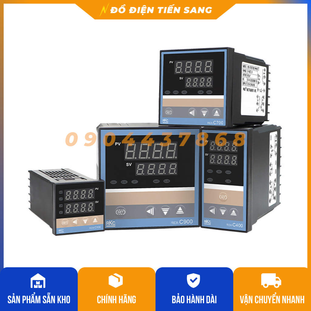 Bộ điều khiển nhiệt độ Đồng hồ nhiệt RKC REX-C700 FK02 Relay | Shopee ...
