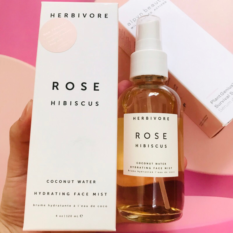 Xịt khoáng dưỡng ẩm Herbivore Rose Hibiscus Hydrating Face Mist ...