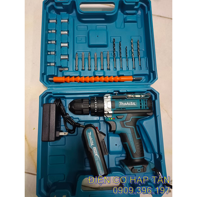 máy khoan pin makita 72v kèm 24 phụ kiện - 3 chức năng | Shopee Việt Nam