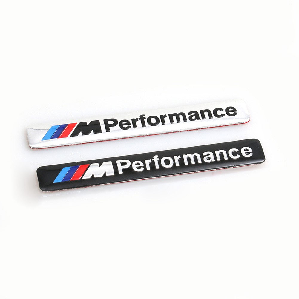 Tem Decal Trang Trí BMW Chữ M Performance Chất Liệu Nhôm 8.5cm | Shopee ...