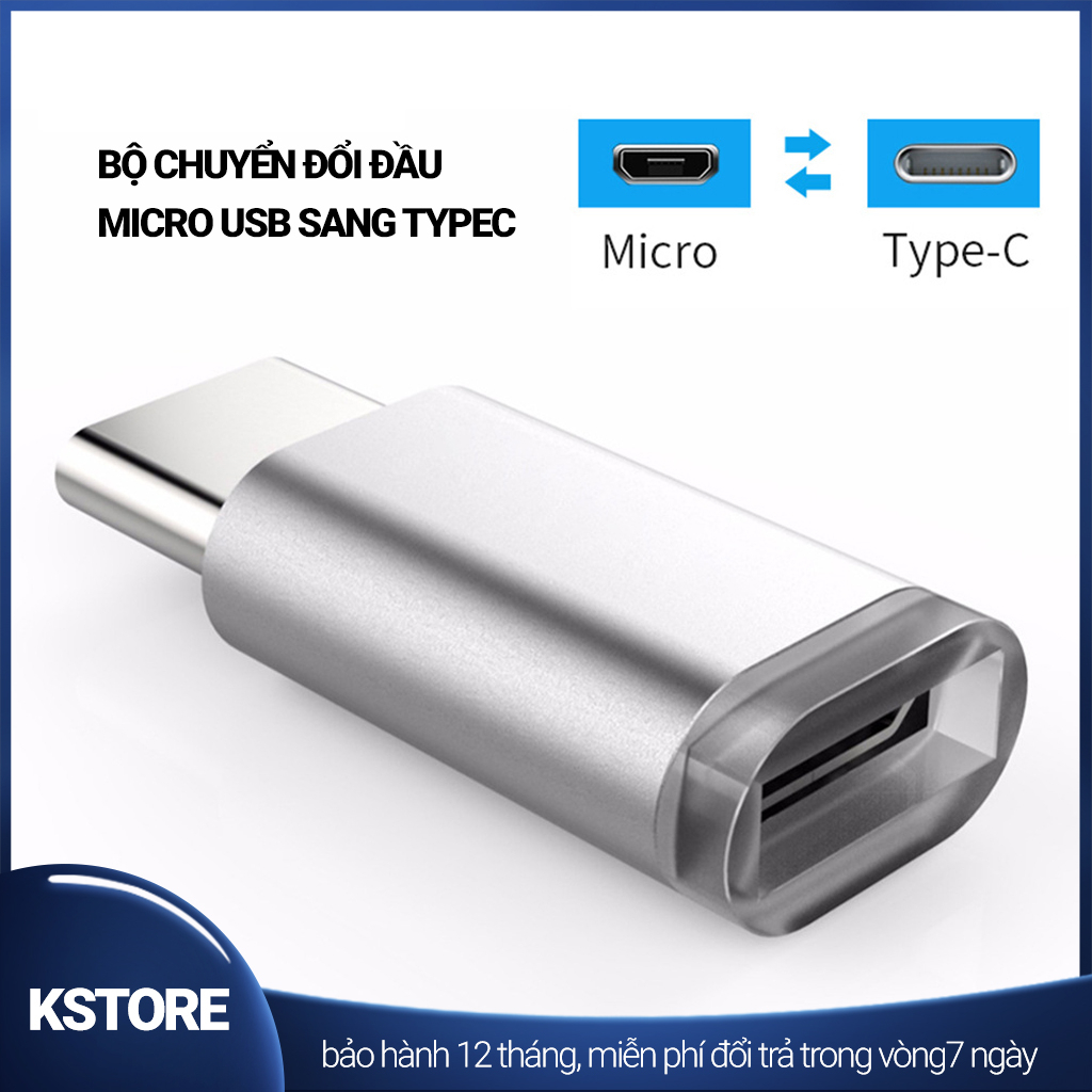 Đầu chuyển đổi micro usb sang type-c hỗ trợ bộ chuyển đổi Typec của điện thoại di động 0TG ...