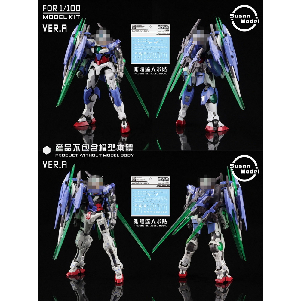 Mô Hình Lắp Ráp Phụ Kiện Repair 4 R4 cho MG 00 Exia (tặng kèm decal ...