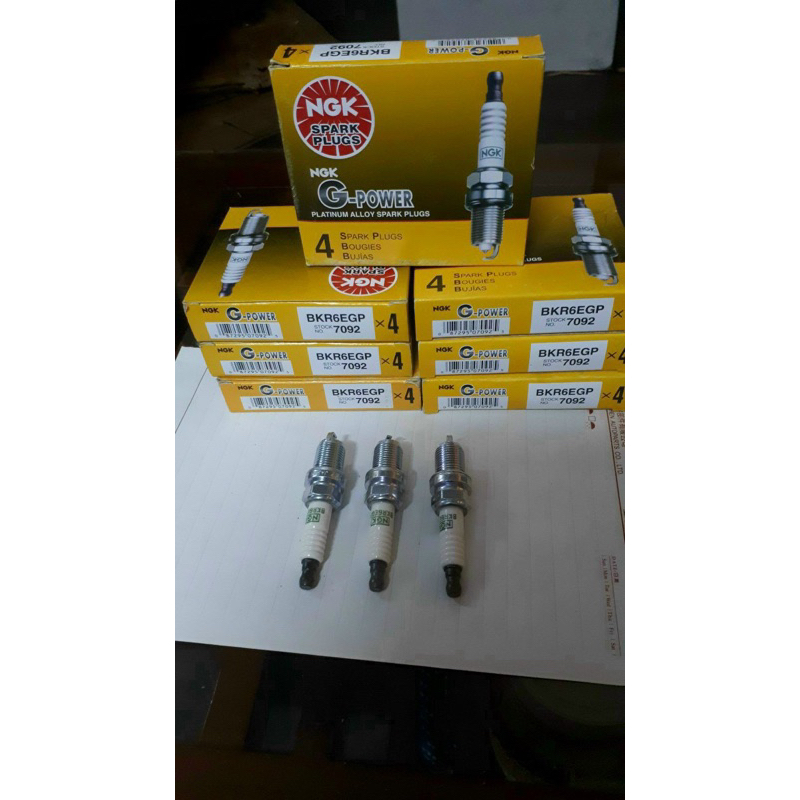 bugi 7092 NGK (bugi ô tô) bạch kim | Shopee Việt Nam