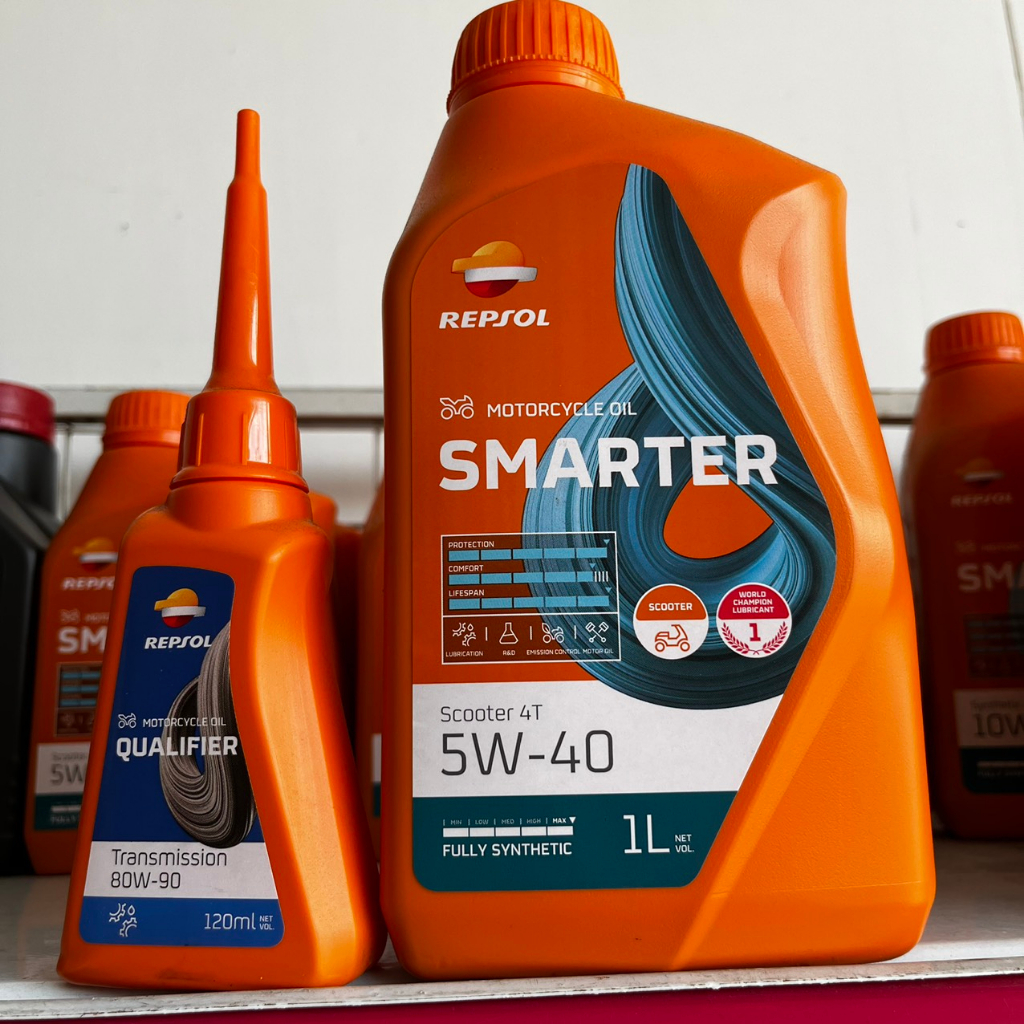 Nhớt Repsol Scooter Smarter 5w40 1L (nhớt Repsol cho xe tay ga) mẫu mới ...
