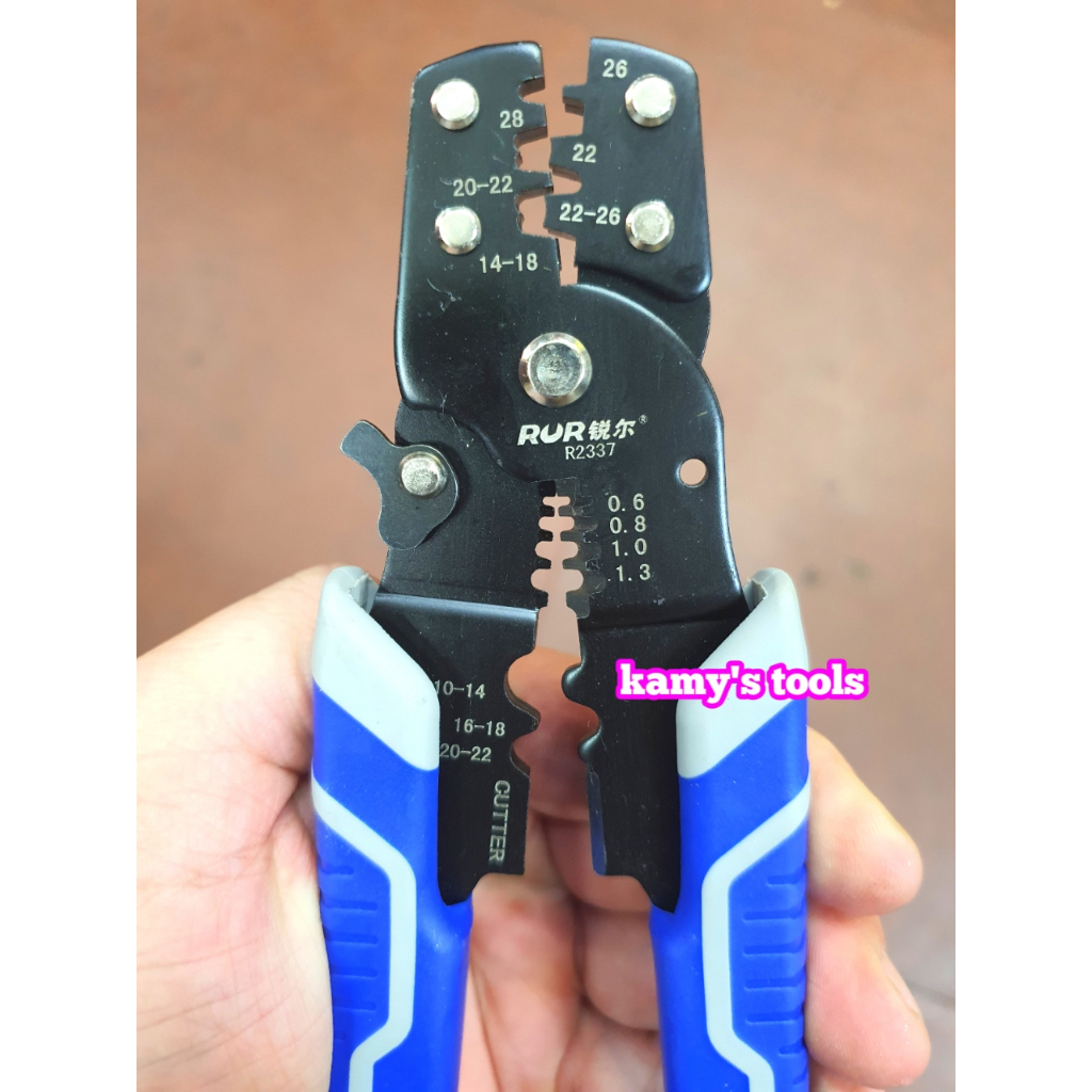 Kìm bấm cos tuốt dây đa năng 8 inch 200mm R2337 Rur tools | Shopee Việt Nam