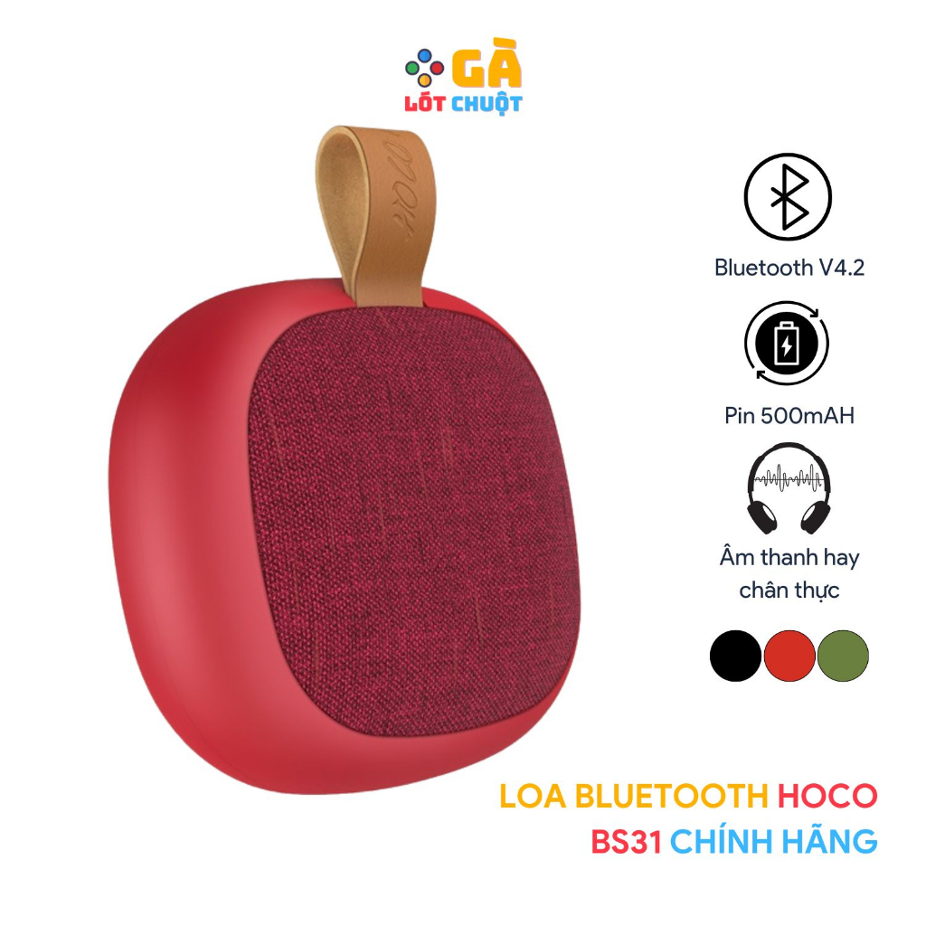 Loa Bluetooth Mini Hoco BS31 - Thiết Kế Đẹp, Âm Thanh Sống Động, Tiện ...