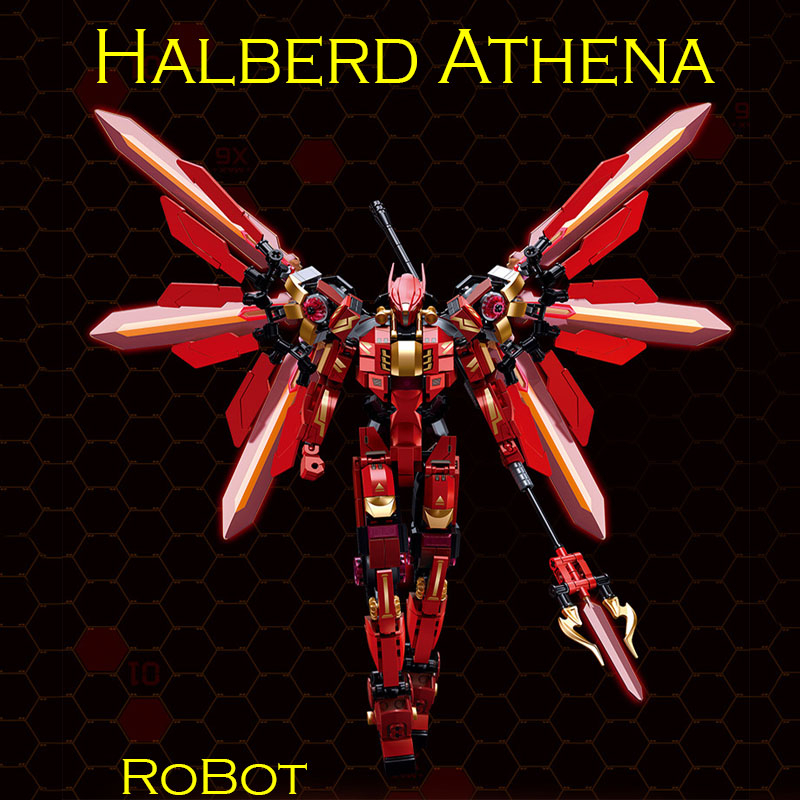 Đồ Chơi Lắp Ráp Phát Triển Trí Tuệ Mô Hình Sluban Robot Halberd Athena ...