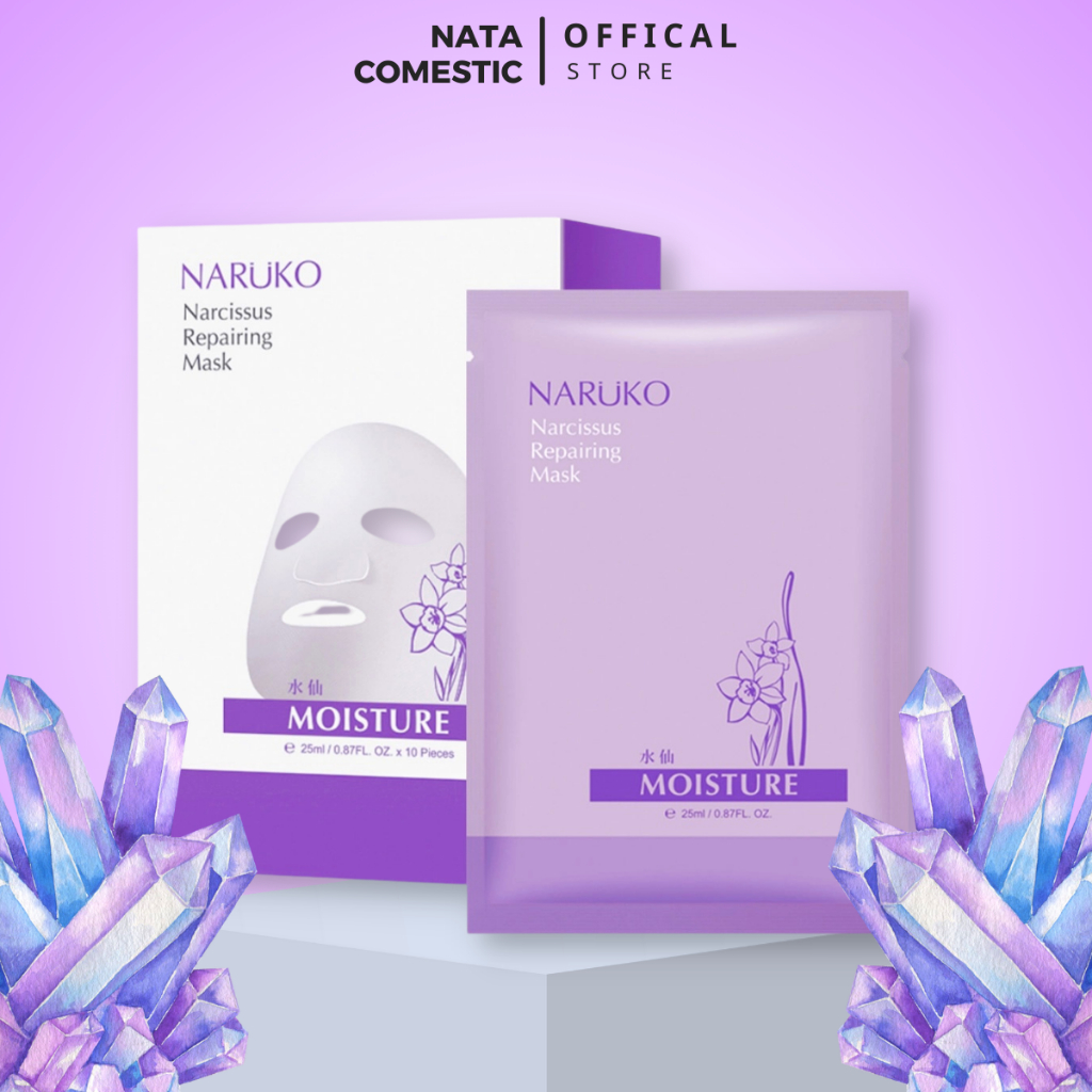 Mặt nạ Phục Hồi Chống Lão Hóa Naruko Hoa Thủy Tiên (Combo 4 Miếng ...
