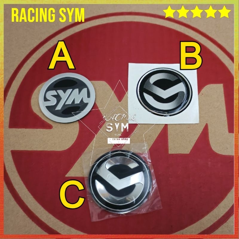 [Logo] Biểu tượng xe SYM 50cc chính hãng SYM | Shopee Việt Nam