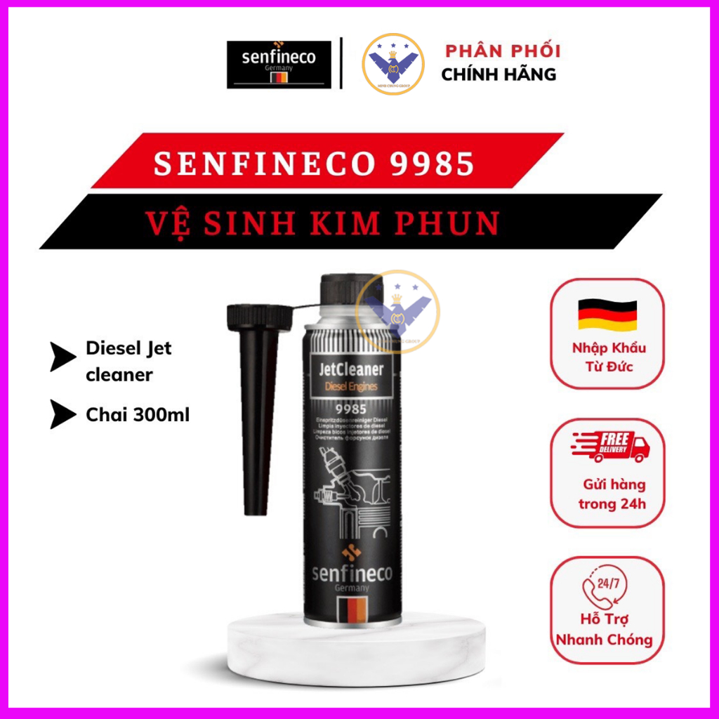 Vệ Sinh Kim Phun máy Dầu Diezel Senfineco 9985 chai 300ml | Shopee Việt Nam