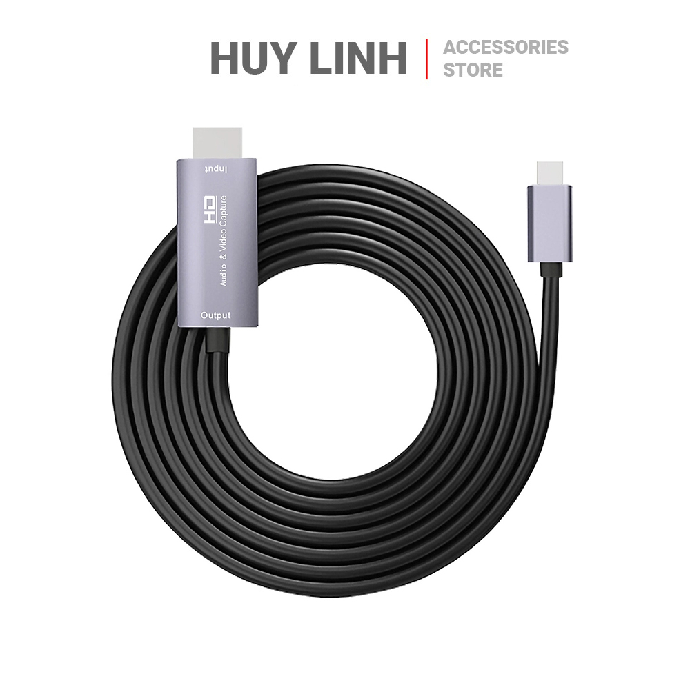 HDMI CAPTURE từ cổng Type-C to HDMI Model Z36A dài 1.8M hỗ trợ fullsoft ...
