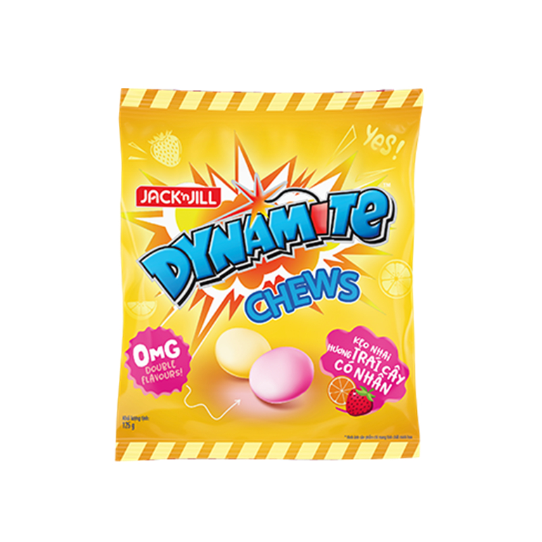 Kẹo nhai Dynamite trái cây 125g | Shopee Việt Nam