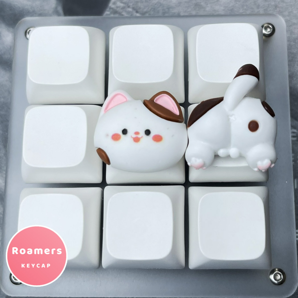 Keycap Mặt Mông Mèo Cún Siêu Đẹp Đặc Biệt Chỉ Có ở Roamers Keycap Nút ...