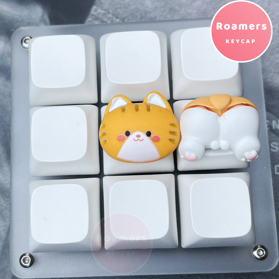 Keycap Mặt Mông Mèo Cún Siêu Đẹp Đặc Biệt Chỉ Có ở Roamers Keycap Nút ...