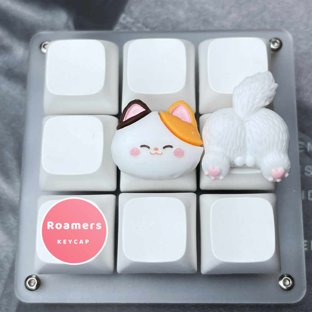 Keycap Mặt Mông Mèo Cún Siêu Đẹp Đặc Biệt Chỉ Có ở Roamers Keycap Nút ...