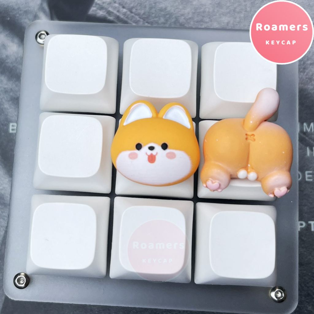 Keycap Mặt Mông Mèo Cún Siêu Đẹp Đặc Biệt Chỉ Có ở Roamers Keycap Nút ...
